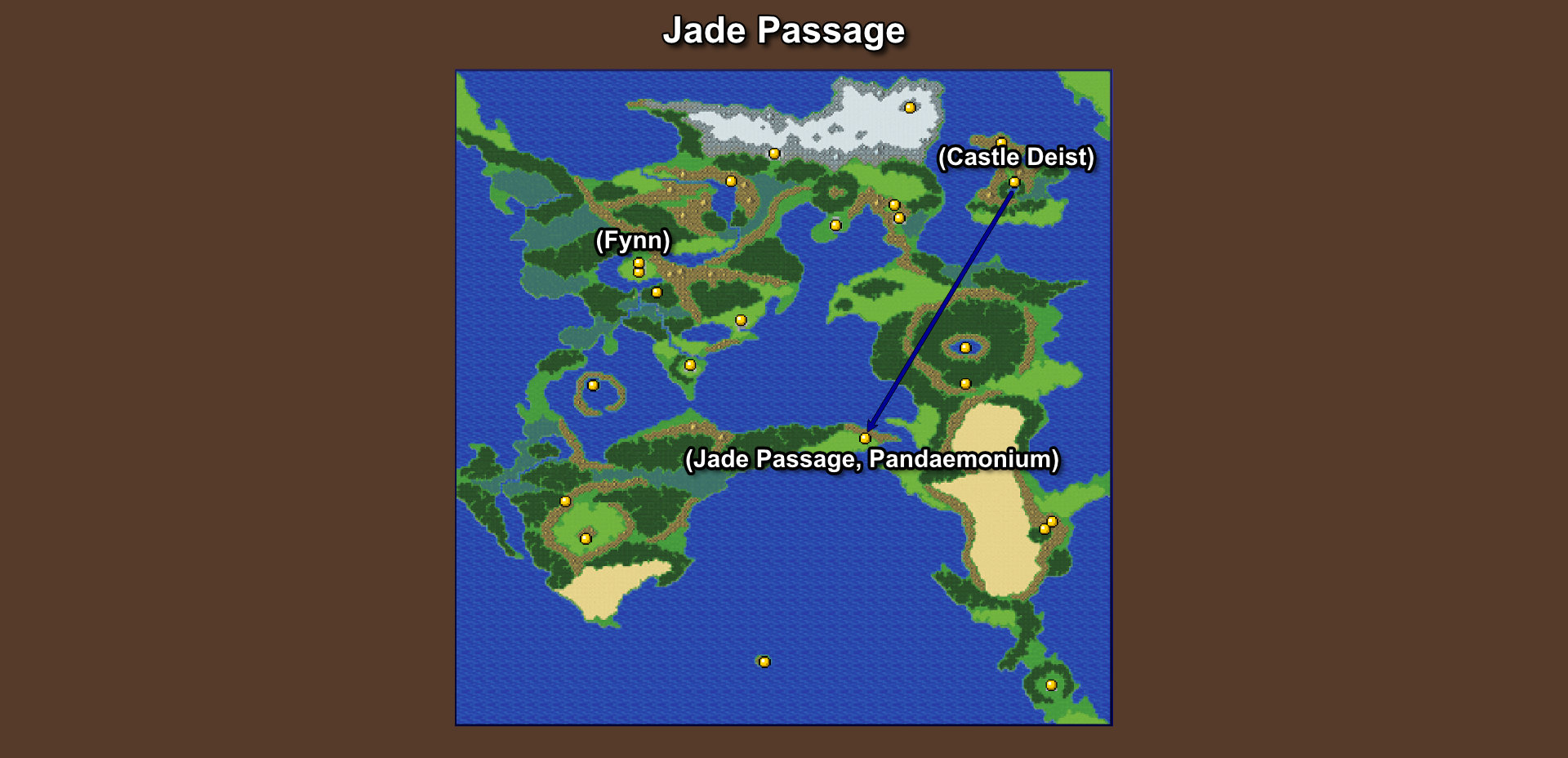 33. Jade Passage - Final Fantasy II Pixel Remaster