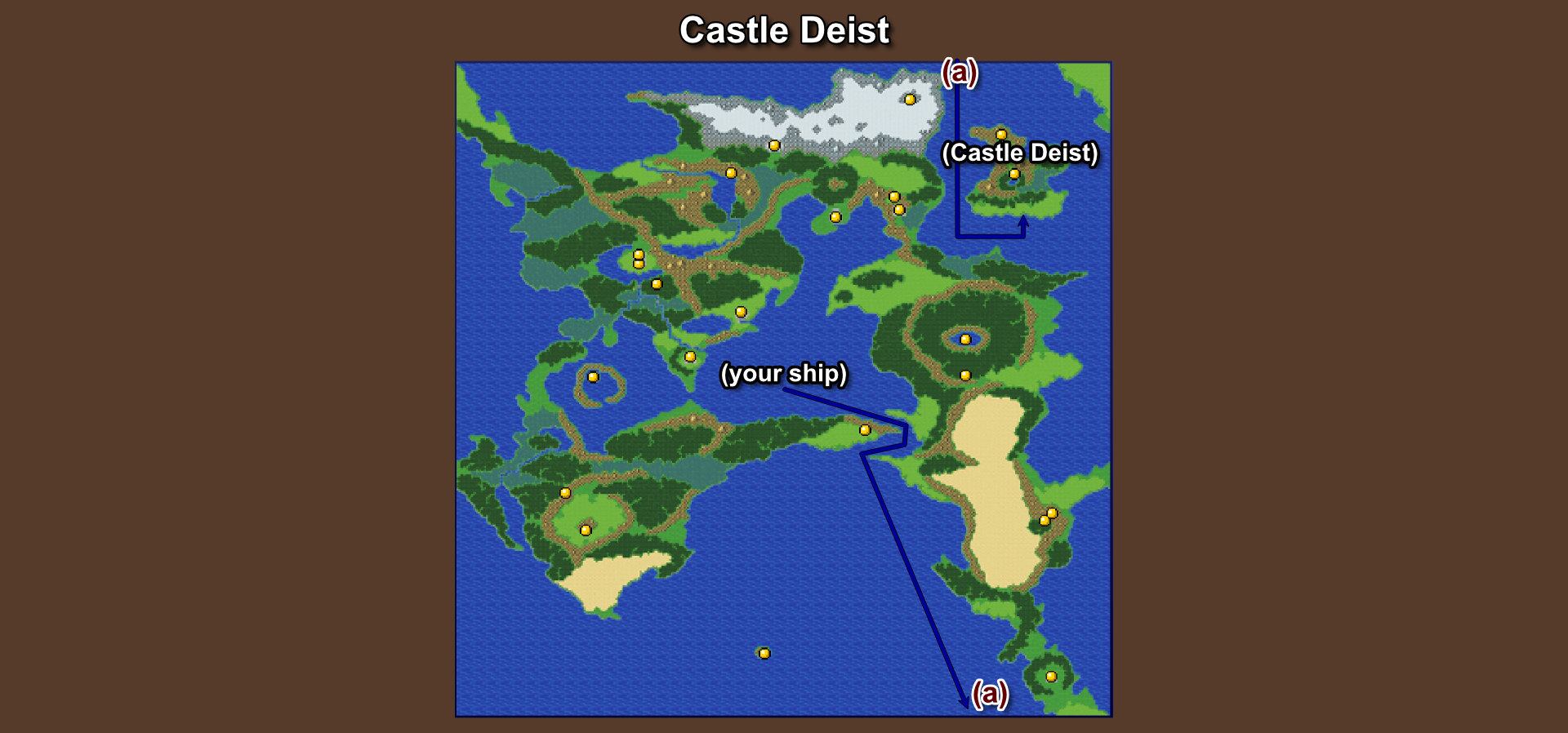 17. Castle Deist - Final Fantasy II Pixel Remaster