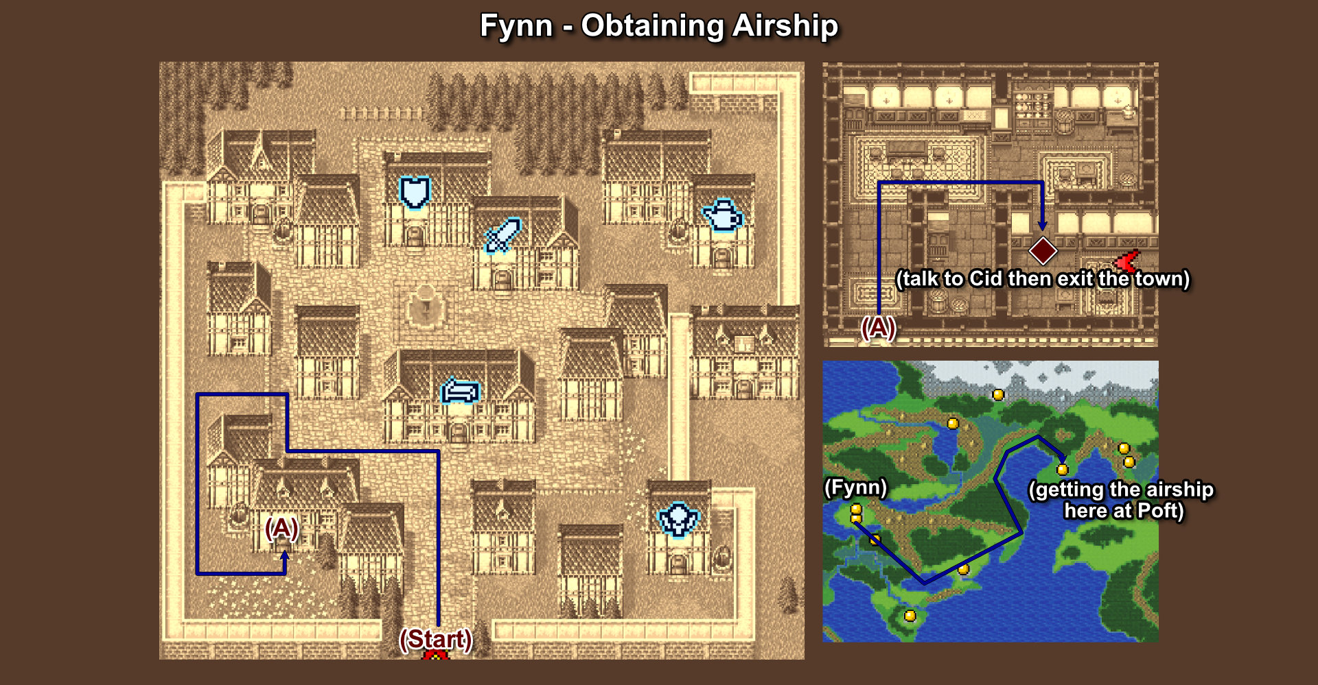 30. Fynn - Obtaining Airship - Final Fantasy II Pixel Remaster