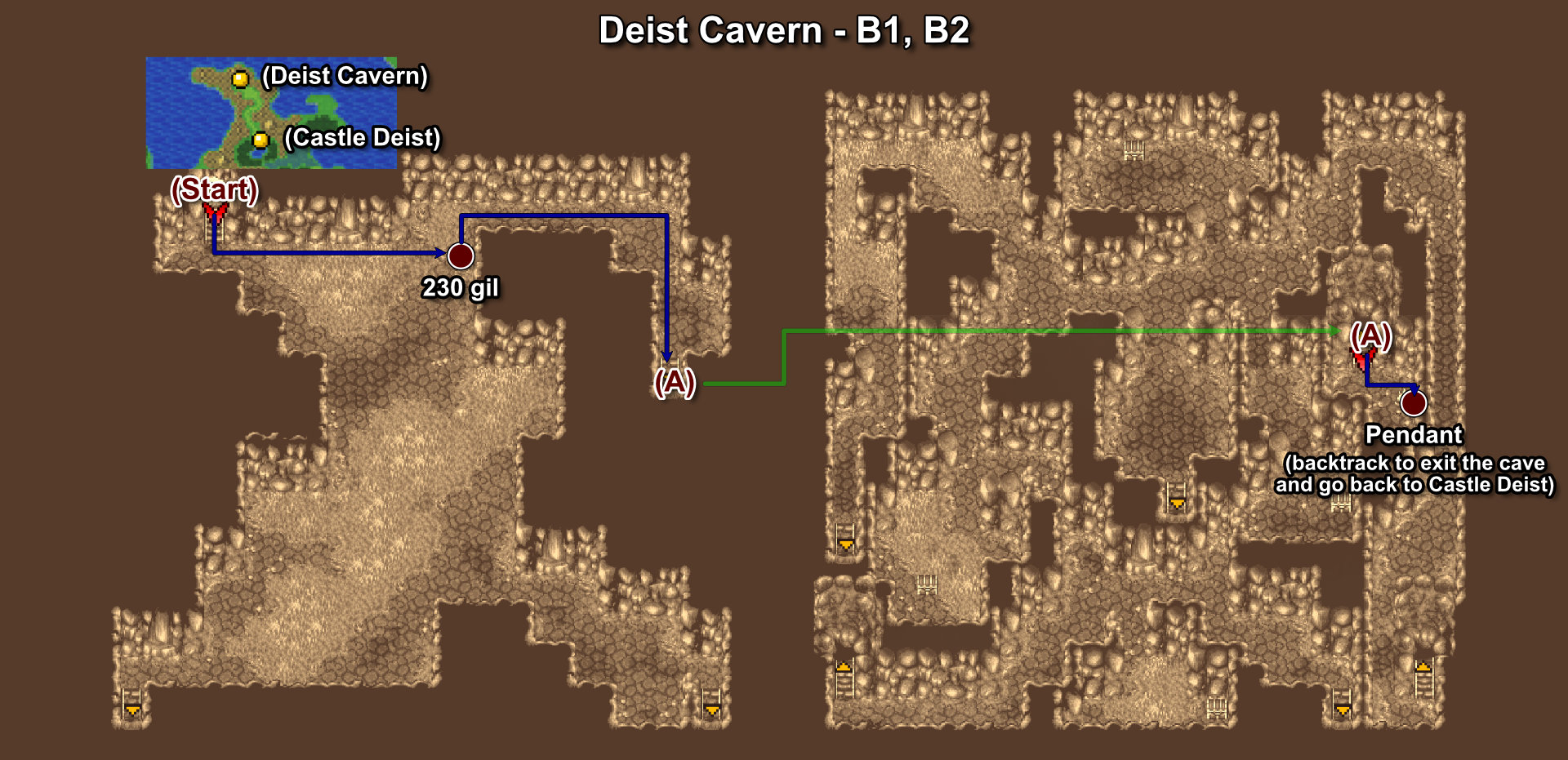 17. Castle Deist - Final Fantasy II Pixel Remaster